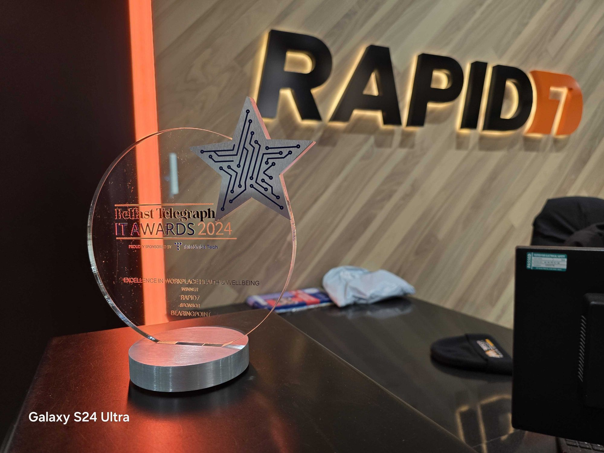 Rapid7 Recognized for ‘Excellence in Workplace Health and Wellbeing’ at the Belfast Telegraph IT ...