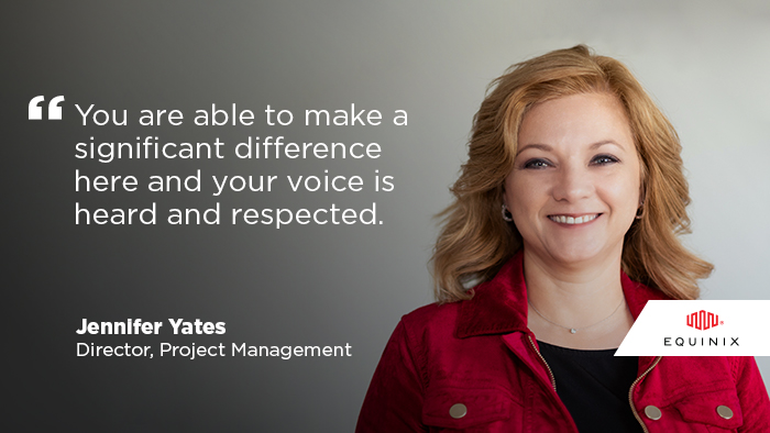 Leaders at Equinix: Jennifer Yates