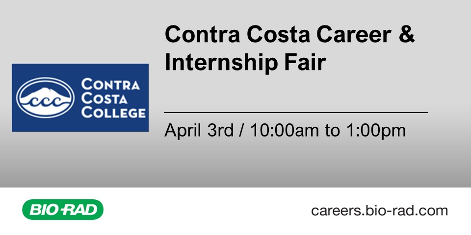 Contra Costa Career & Internship Fair: April 3, 2024