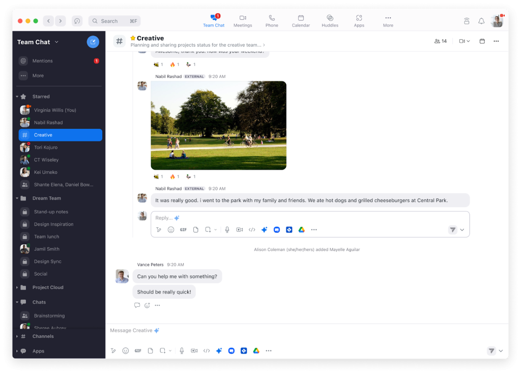 Chat app cheat sheet: How to make the most of Zoom Team Chat