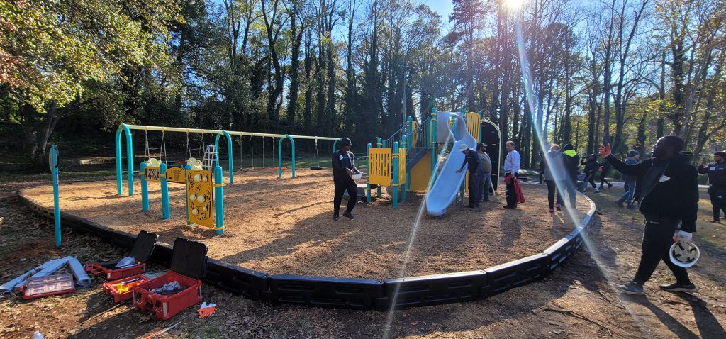 Rebuilding Atlanta-area playground to help end playspace inequity