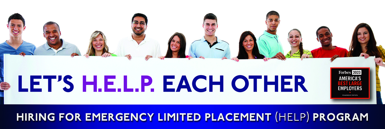 Civil Service HELP Program Landing Page