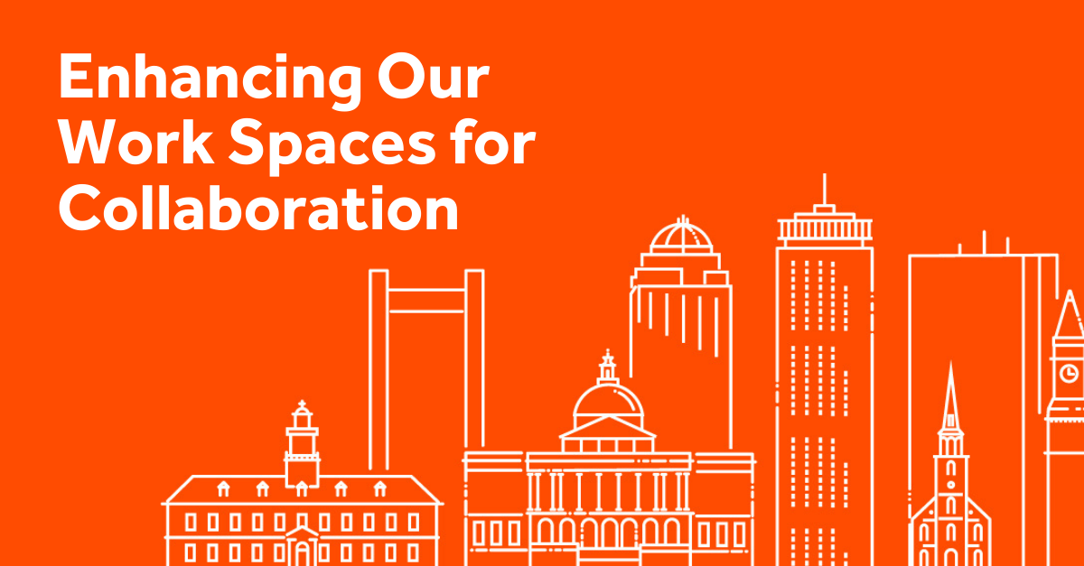Enhancing our work spaces for collaboration
