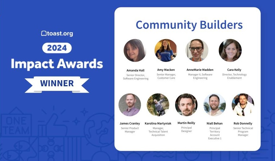 Inaugural Toast.org Impact Award Winners