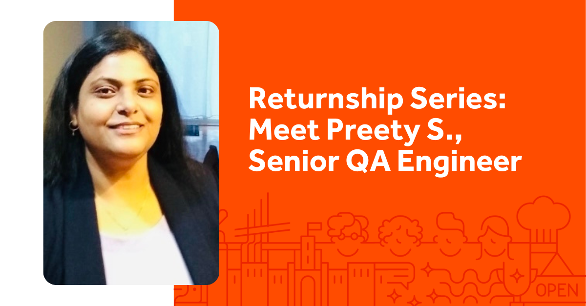 Returnship Series, Senior QA Engineer