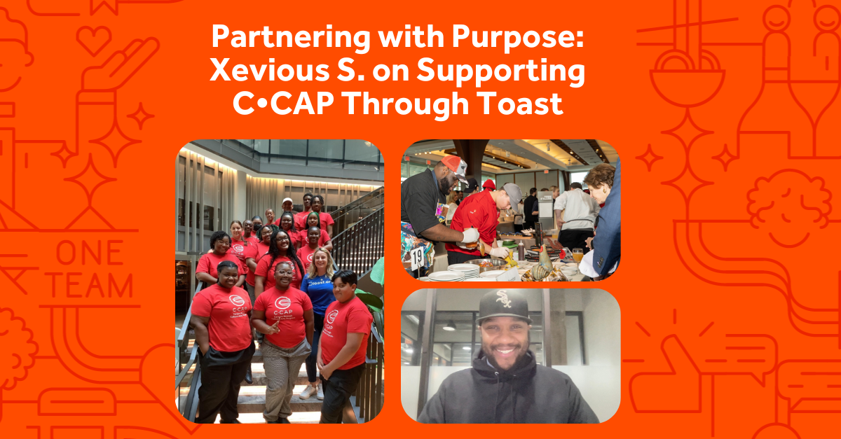 Partnering with Purpose: Xevious S. on Supporting C•CAP Through Toast